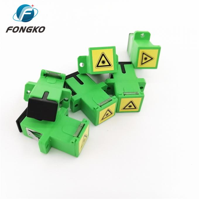 Manufacturer Optical fiber hybrid adapter Auto Shutter SC APC simplex ...