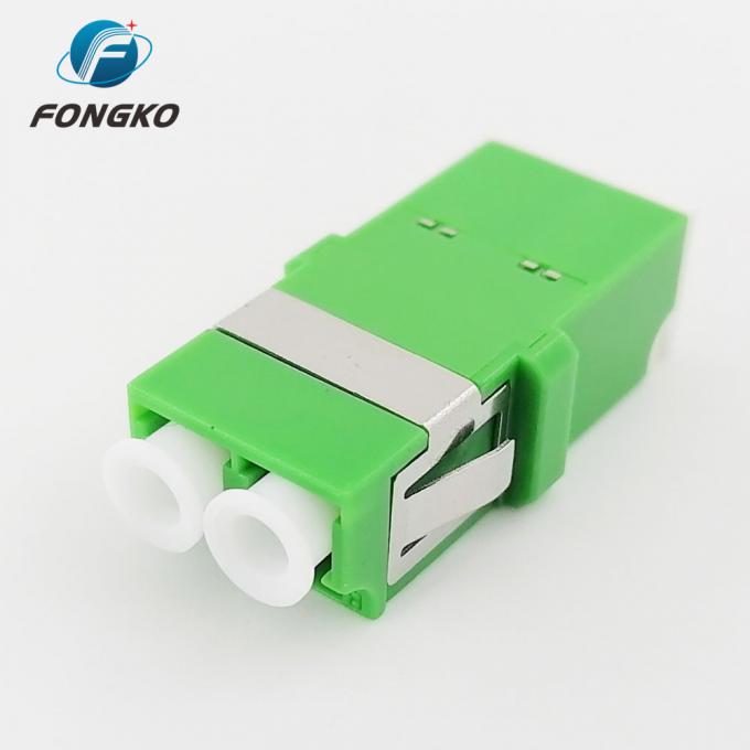 SM Duplex LC APC Fiber Optic Adapter Without Flange