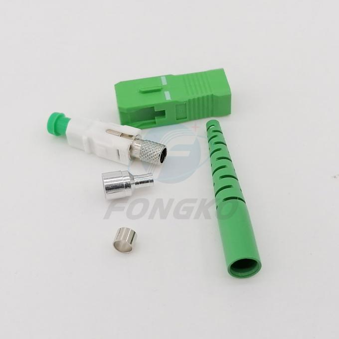 OEM APC LC Female To SC Male Adapter Multimode LC SC Fiber Connectors