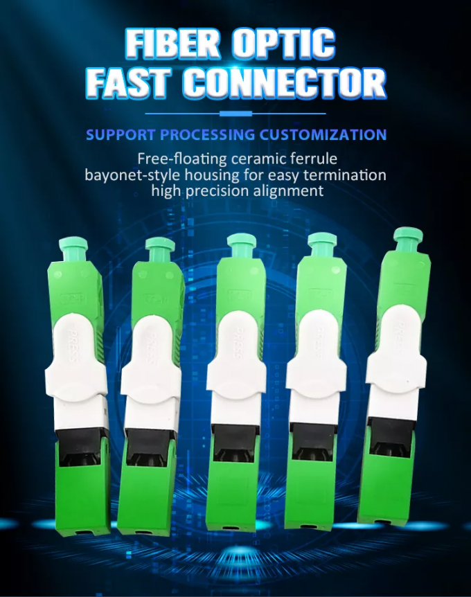 UPC Fiber Optic Fast Connector