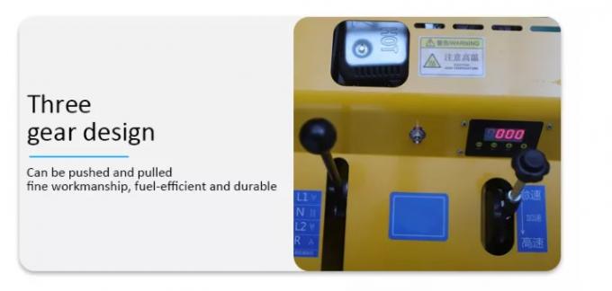 Fiber Optic Cable Pulling Machine , 300KG Crawler Type Cable Tractors