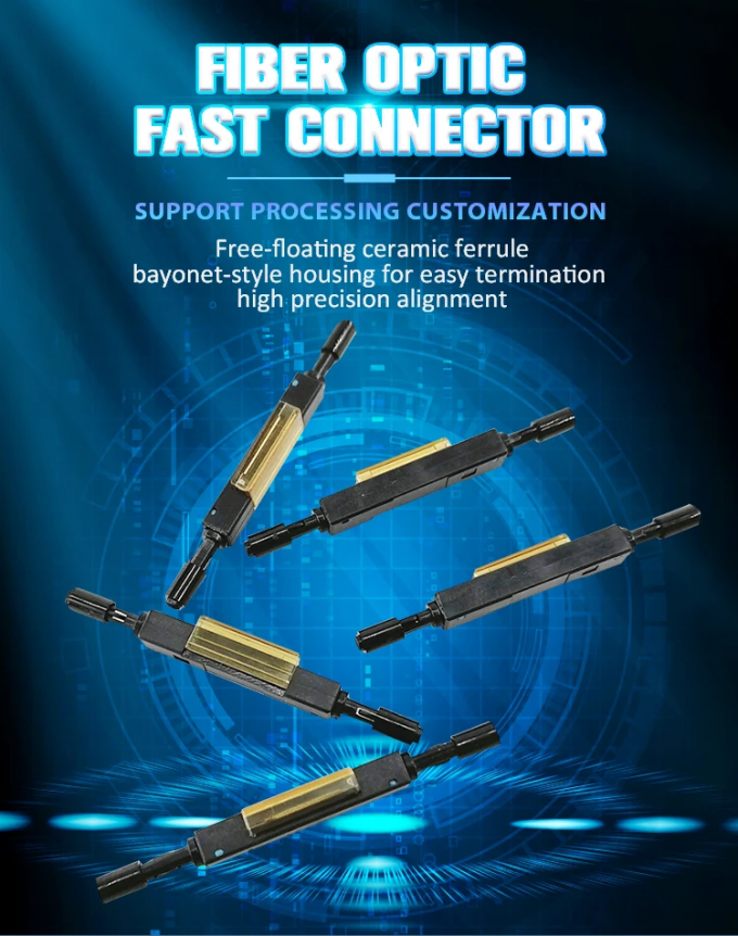 L925B FTTH Quick Mechanical Splicer Bare Fiber Optic Fast Connector