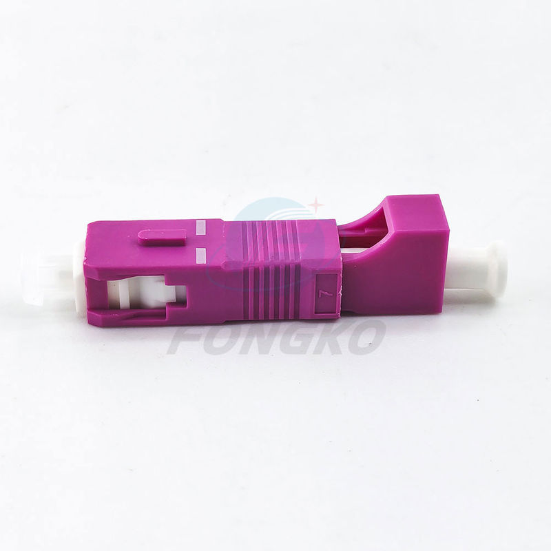 Male To Female SC LC OM4 Fiber Optic Hybrid Adapter For FTTH Network