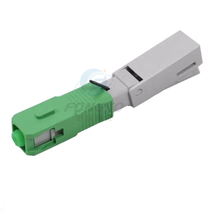 Single Mode Fiber Optic Mechanical Connector , SC APC Fiber Optic Fast ...