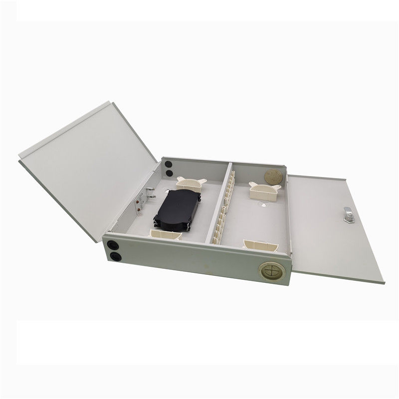 12 / 24 Cores LC / SC / ST / FC Connectors Optical Fiber Patch Panel ...