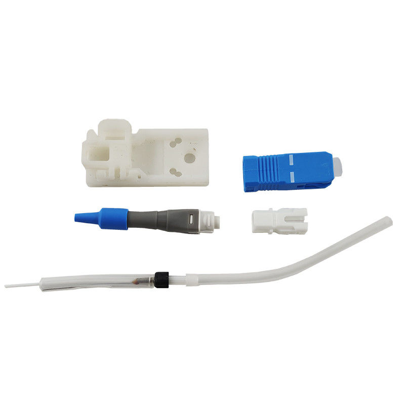 Hot Melt Green Fiber Optic Equipment , FONGKO FTTH FTTX SC UPC Fast ...