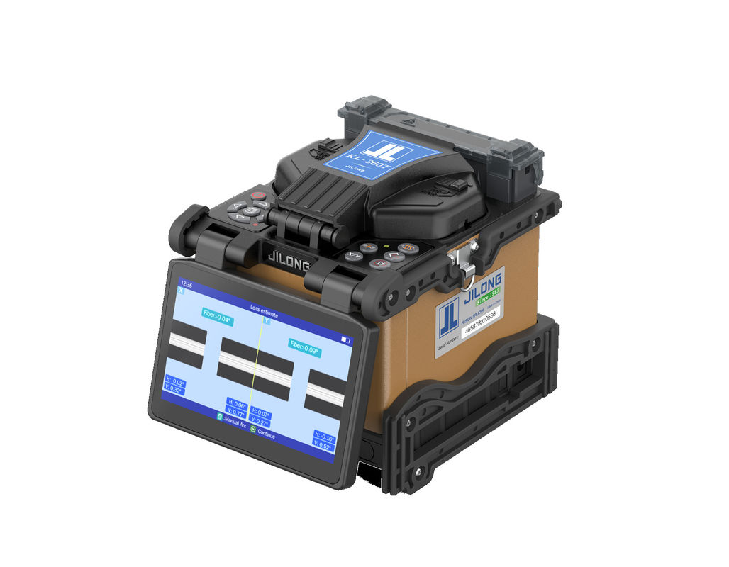 Fiber Optic Fusion Splicing Machine 6 Motors Core Alignment Optical ...