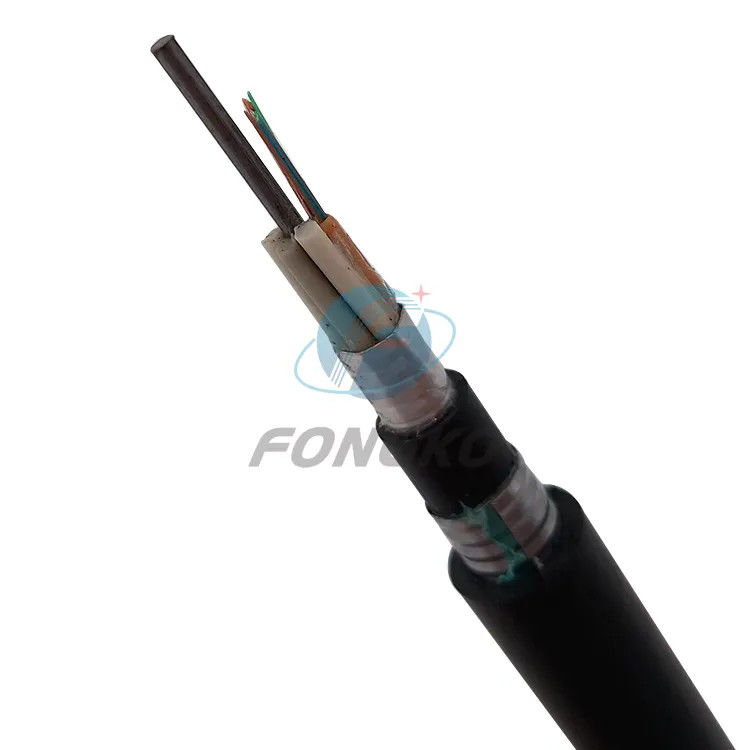 ADSS Fiber Optic Cable Self Supporting 48 96 120 144 Cores Span 60m ...