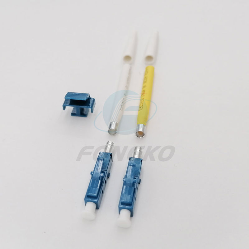 Lc/UPC Fiber Optic Connector Kit OEM Single Mode Duplex 2.0mm Fiber ...