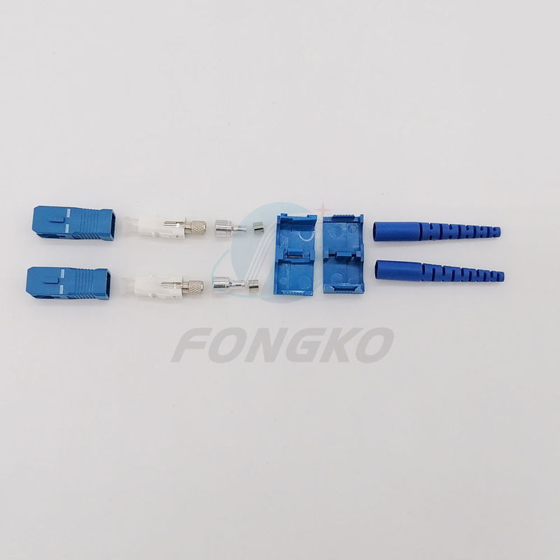 SC UPC 2.0mm SM Duplex Pigtail SC Connector for FTTH FTTX cable