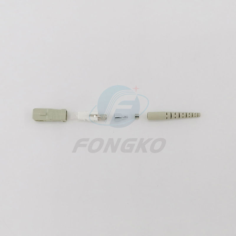 Sc Upc 2.0mm Simplex Multimode Fiber Optic Connector for FTTP Cable