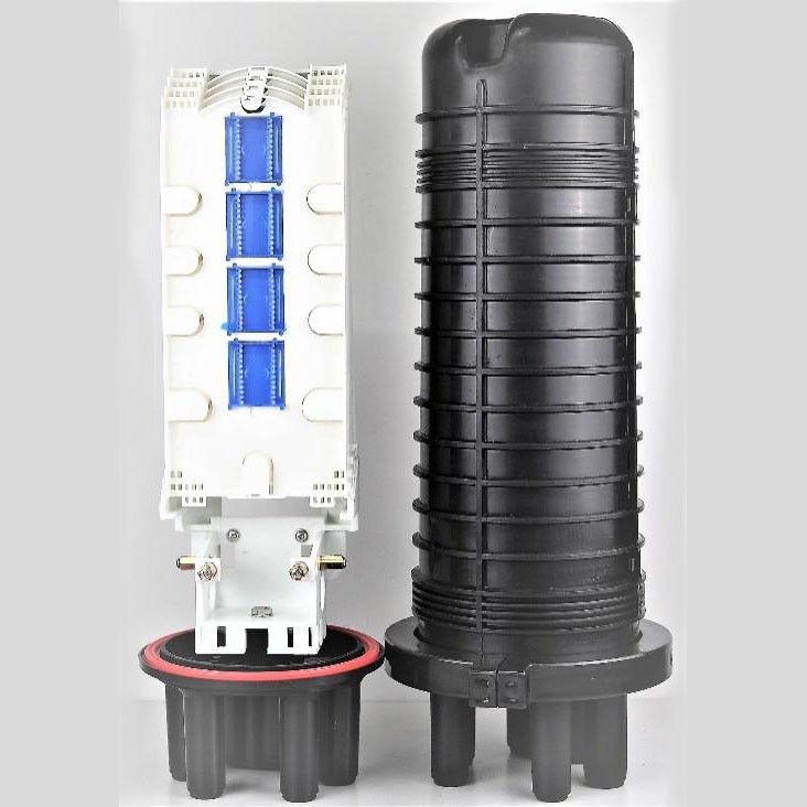 Dome Heatshrink Seal Fiber Optic Splice Closure 144C 4 Trays Basket ...