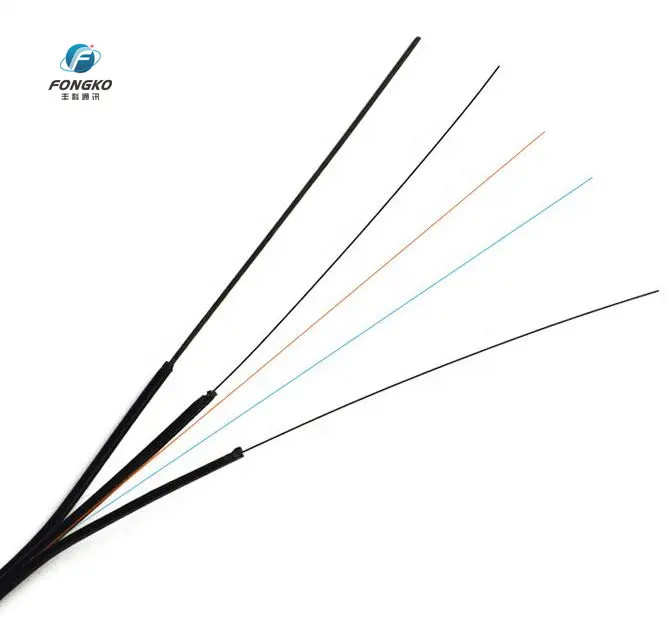 Outdoor GJYXFCH 2*5mm FTTH Reel Drum Fiber Drop Cable LSZH Self ...