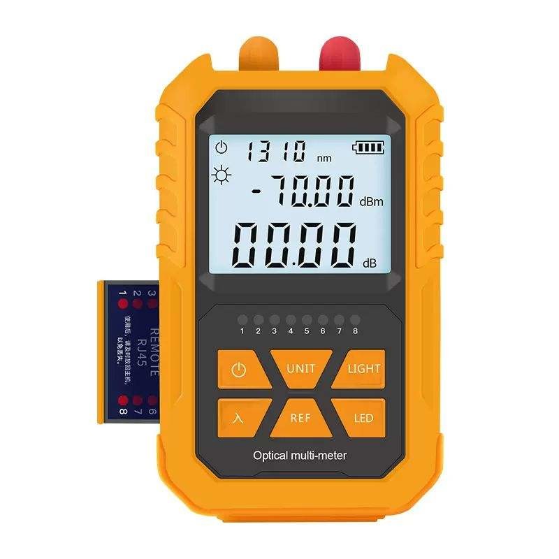FONGKO OPM VFL All-in-one Power Meter Fiber Optic RJ45 Cable Tester ...