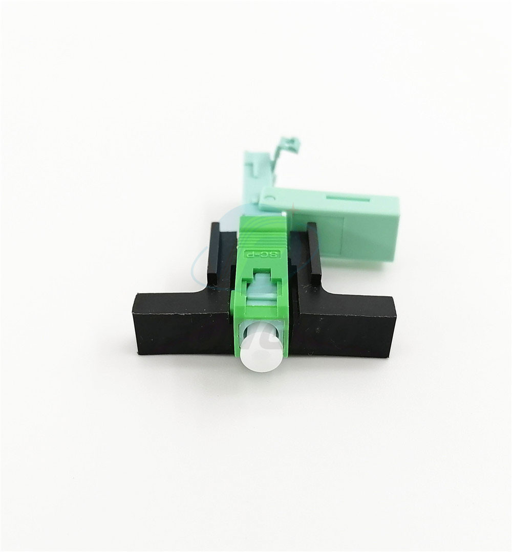 Waterproof APC Quick Assembly Connector Sc Fiber Ends