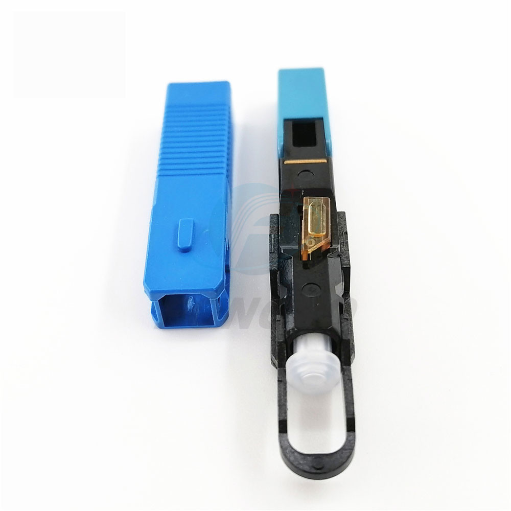 OEM multimode Fiber Optic Fast Connector Sc Upc for FTTH Communication ...
