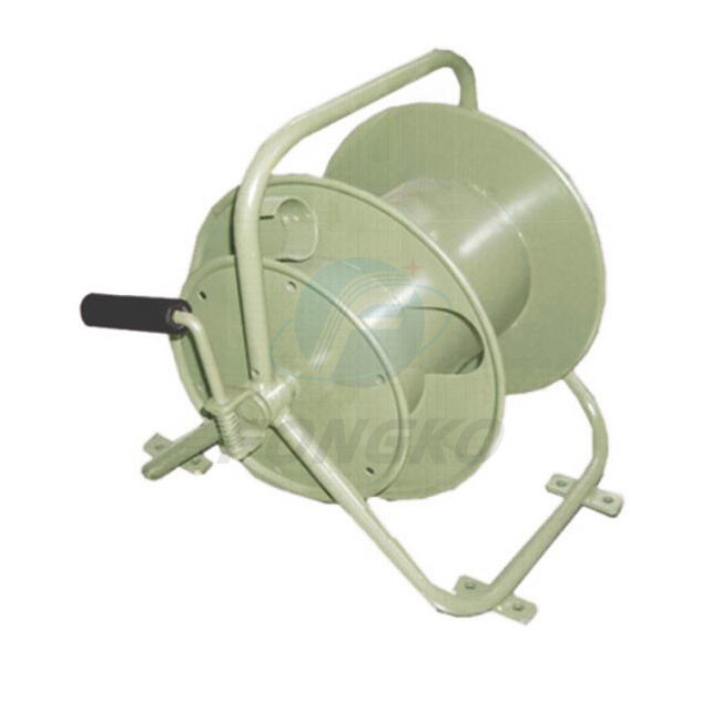 600M Outdoor Mobile Wire Spool Cart Metal Cable Reel Winding