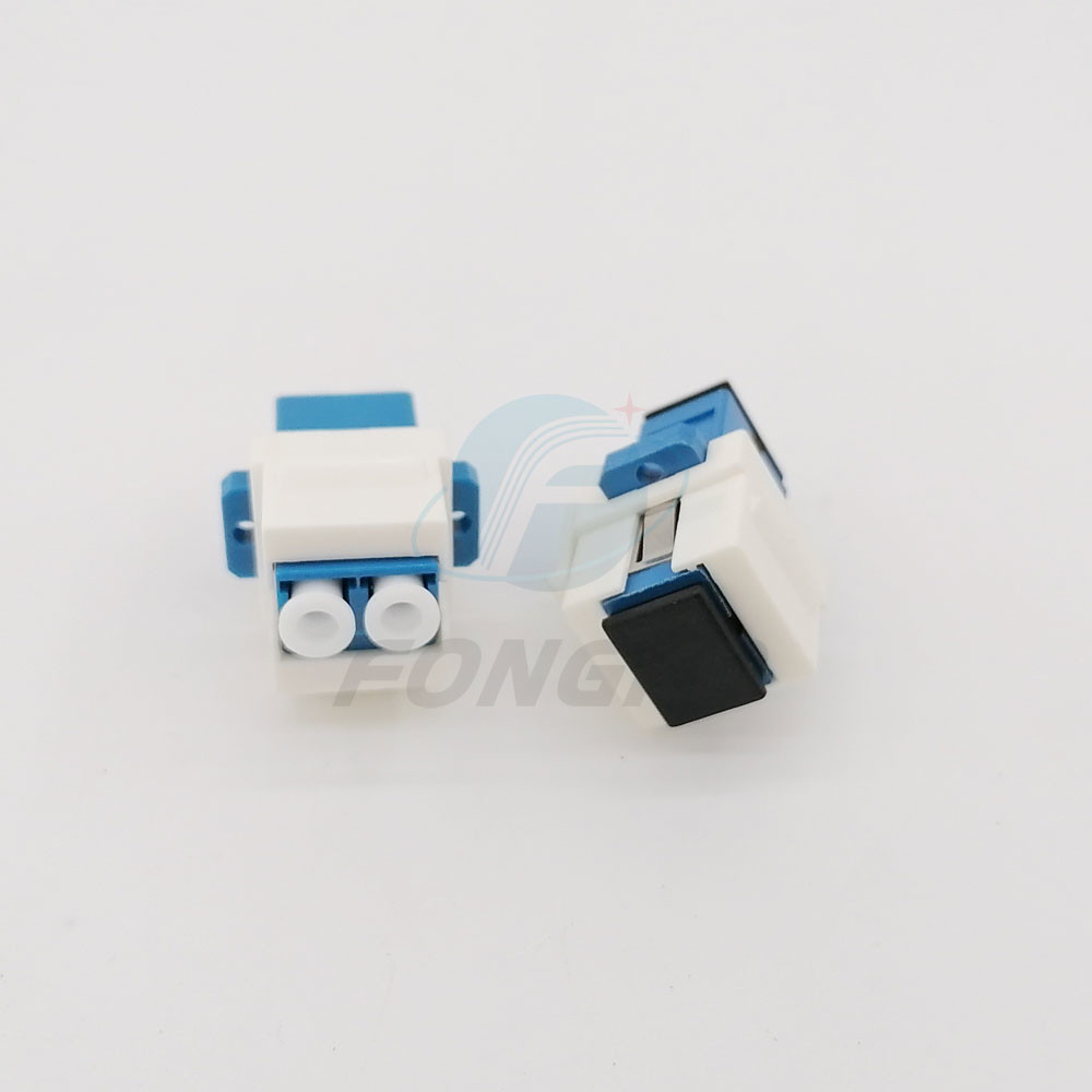 SC Fiber Optical Adapter LC Keystone Jack Multimode Simplex for FTTX