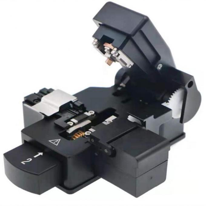 Single Core Silica Optical Fiber Cleaver Easily Operated Handheld Cutter